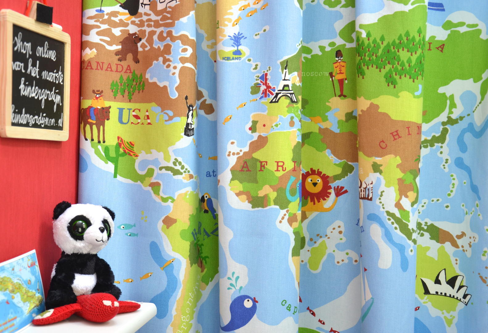 Kids fun world map - P.T. 6313 / 733 - Kids fun